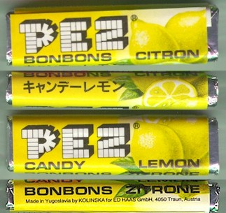 Lemon PEZ!